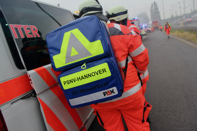 Seele im Notstand: PSNV-Kräfte trainieren den Ernstfall